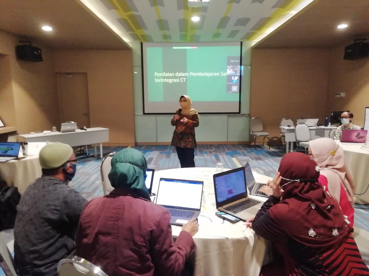 Training On Integrating Computational Thinking Into Science Learning To Support Merdeka Belajar